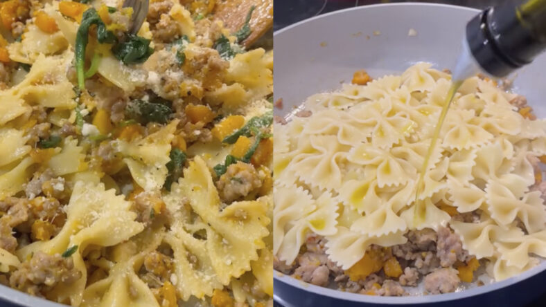 This Fall Harvest Pasta Recipe Has Roasted Butternut Squash And Italian ...