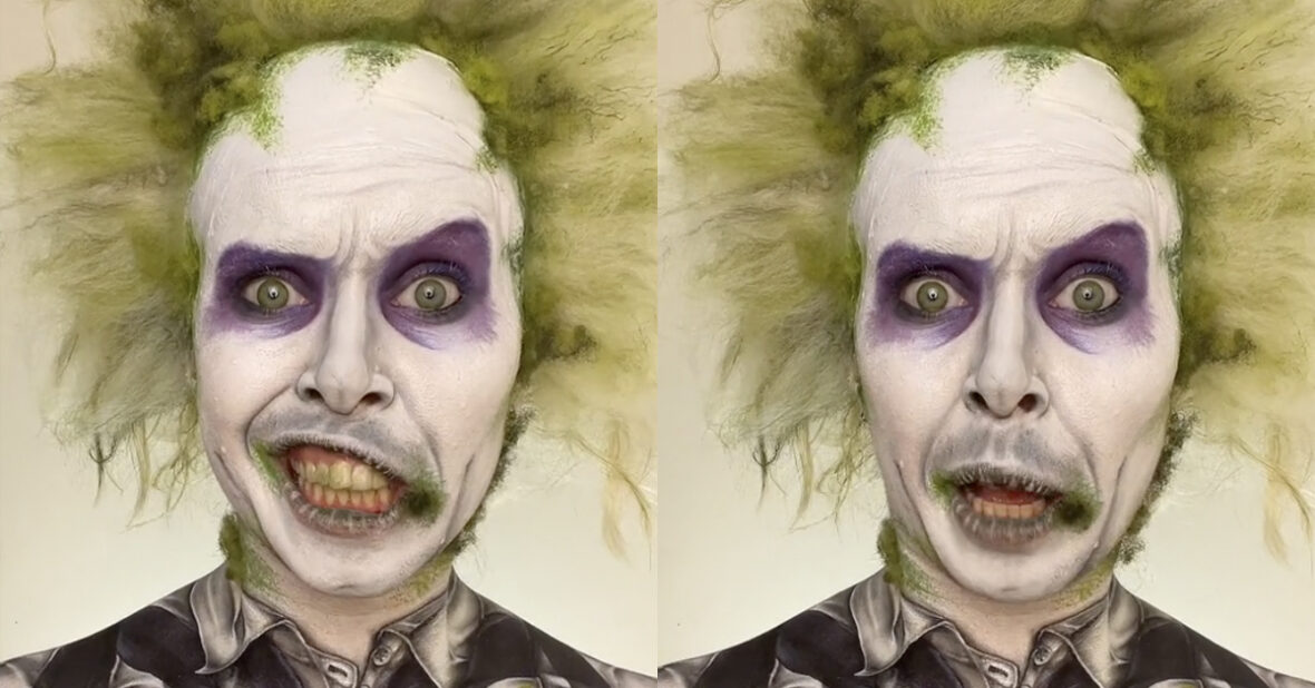 5 Beetlejuice Inspired Makeup Tutorials For You - Chip Chick