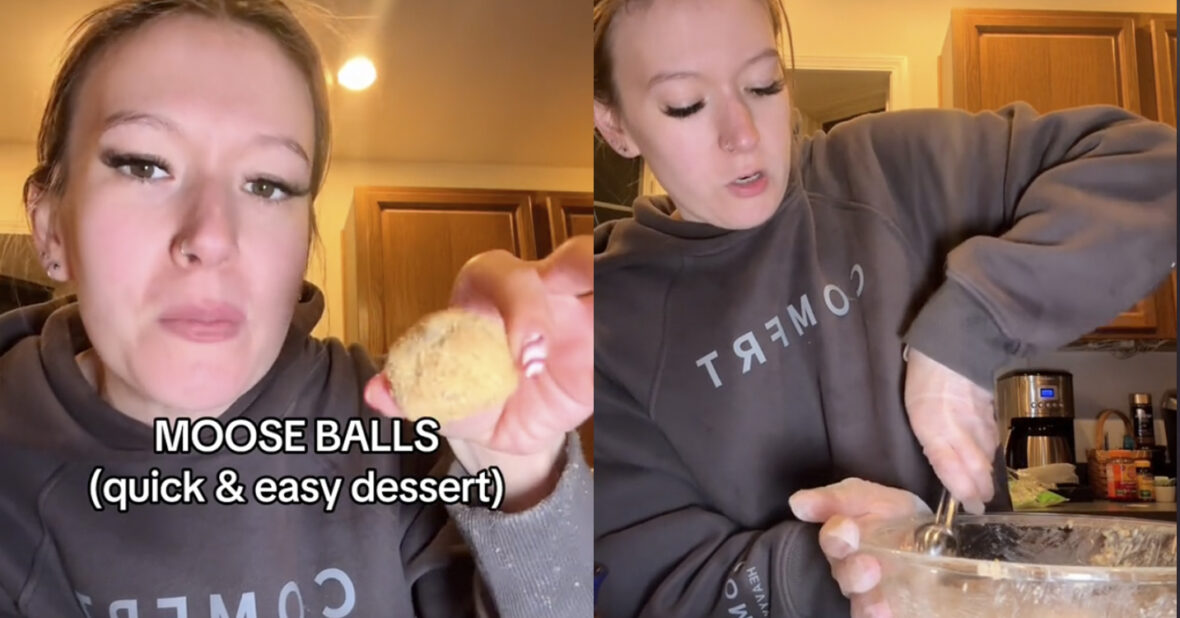 Moose Balls Don't Require Any Baking And Make A Great Conversation ...