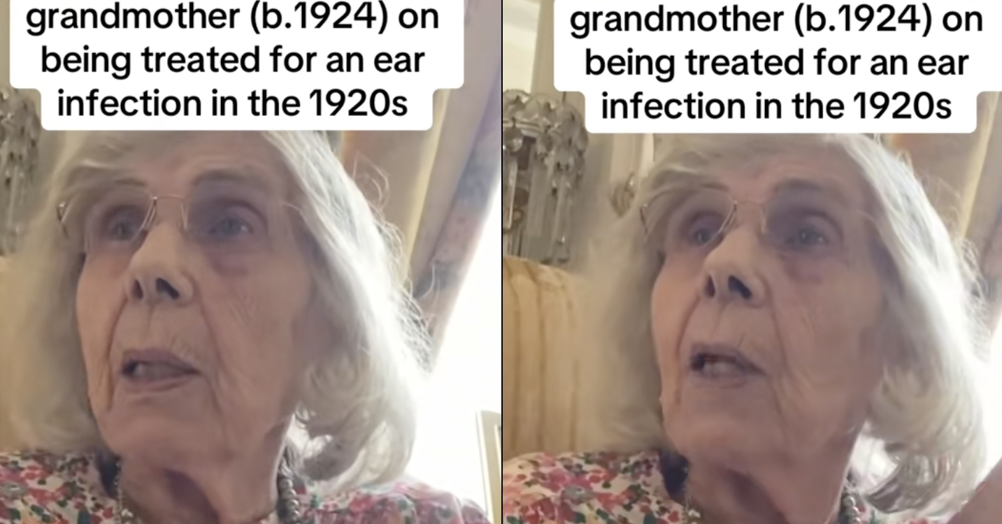 His 101-Year-Old Grandma Had A Hole Created In Her Head To Treat An Ear ...