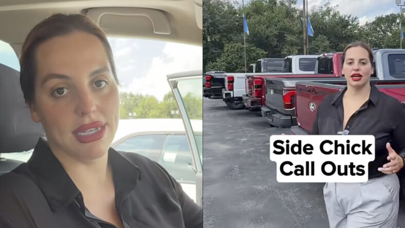She's Mastered The Art Of Telling Side Chick Stories While Selling Cars ...