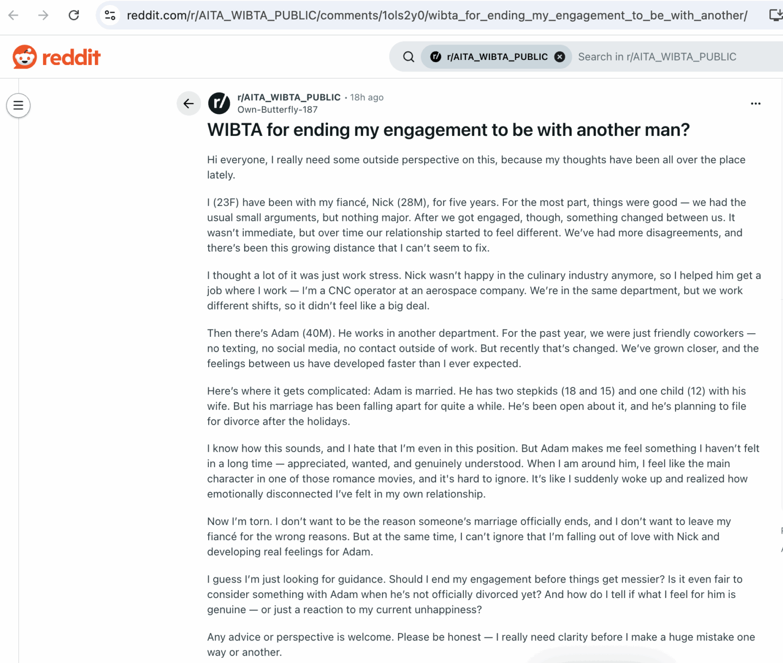 She Wants To End Her Engagement To Chase After Her Married Coworker ...