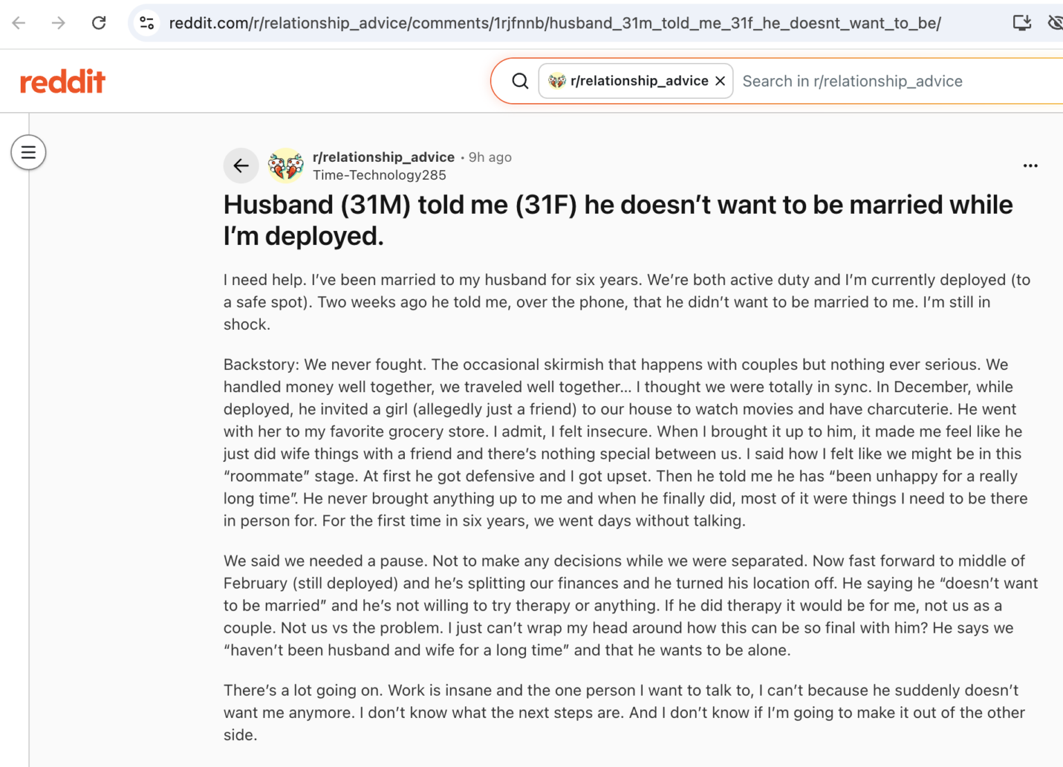 Her Husband Said To Her Over The Phone That He Doesn't Want To Be ...